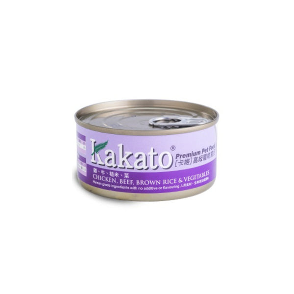 Kakato 100% Human Grade Wet Can 70g Food for Dogs and Cats (Mix and Ma ...